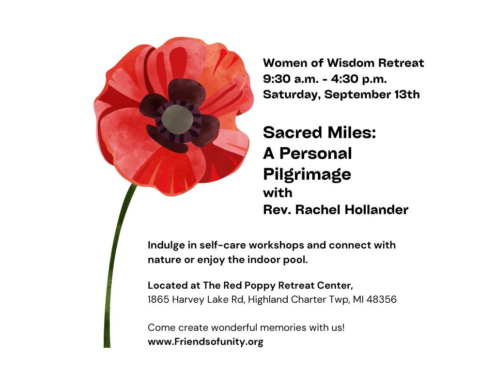 WOW Retreat "Sacred Miles: A Personal Pilgrimage" with Rev. Rachel ...